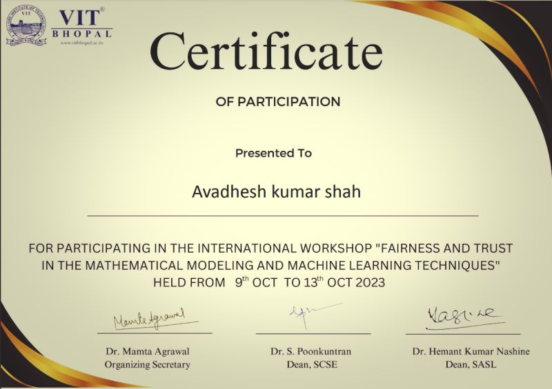 🎉 Grateful for the opportunity to be part of the Fairness and Trust in ... 🎉 Grateful for the opportunity to be part of the Fairness and Trust in ...