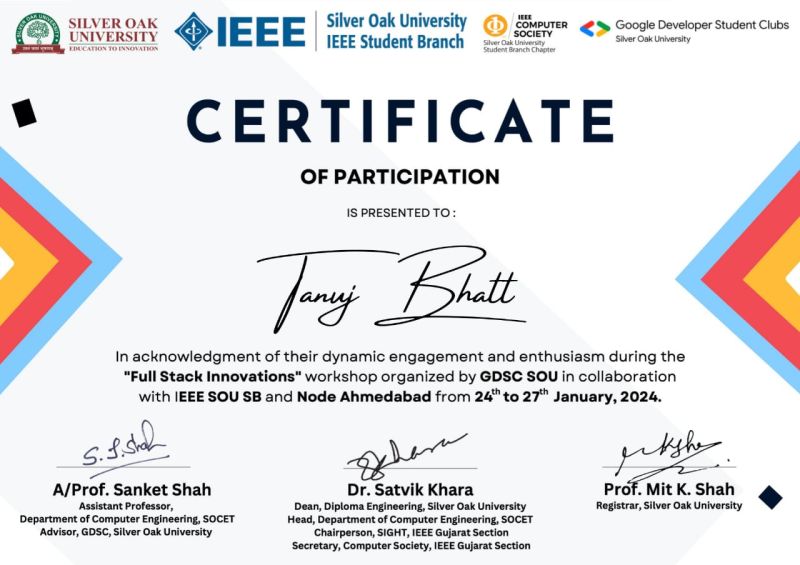 Tanuj Bhatt on LinkedIn: I attended Tanuj Bhatt on LinkedIn: I attended