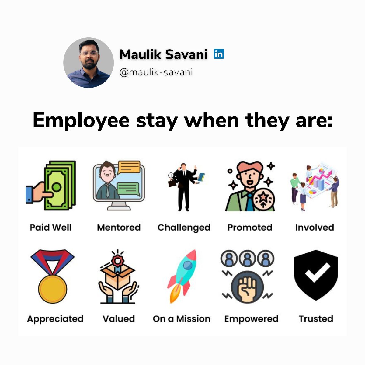 Maulik Savani on LinkedIn: There's no shortage of good workers - there ... Maulik Savani on LinkedIn: There's no shortage of good workers - there ...