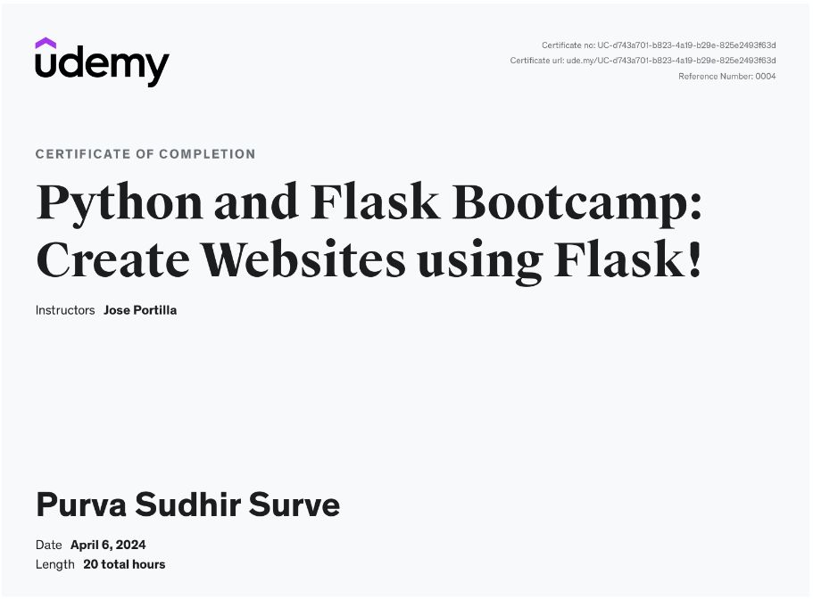 #webdev #python #flask #bootstrap #sql #restapis | Purva Surve #webdev #python #flask #bootstrap #sql #restapis | Purva Surve