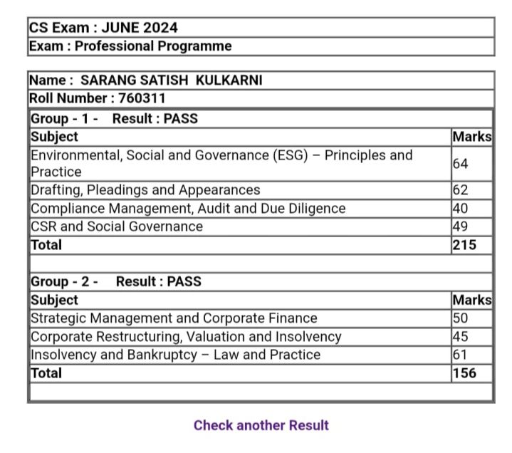 Sarang Kulkarni on LinkedIn: #csprofessional #firstattempt #newsyllabus ... Sarang Kulkarni on LinkedIn: #csprofessional #firstattempt #newsyllabus ...