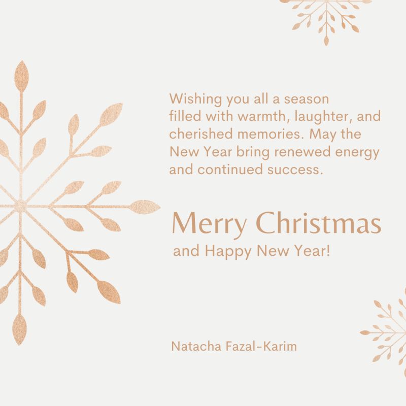 May the New Year bring you new opportunities, fresh starts, and ... May the New Year bring you new opportunities, fresh starts, and ...