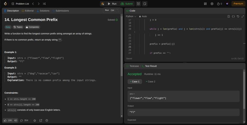 Inkiad Bin Ershad on LinkedIn: #leetcode #codingchallenge #python # ... Inkiad Bin Ershad on LinkedIn: #leetcode #codingchallenge #python # ...