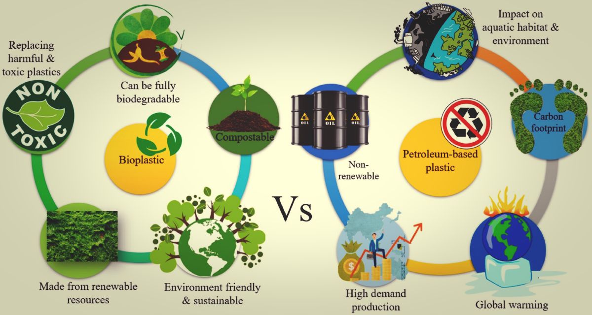 PALLAVI SETHMANIK on LinkedIn: 🌿Bioplastics vs. Petroleum-Based ... PALLAVI SETHMANIK on LinkedIn: 🌿Bioplastics vs. Petroleum-Based ...