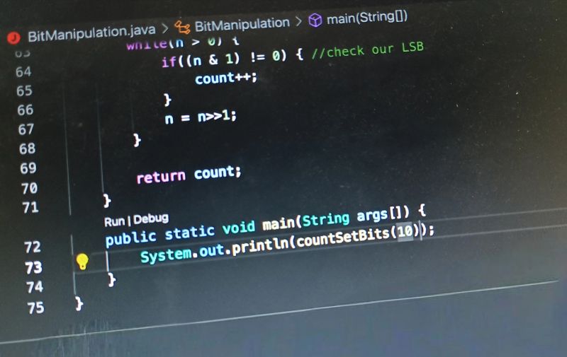 Subham Kumar on LinkedIn: #codeeveryday #bitmanipulation #dsa #java Subham Kumar on LinkedIn: #codeeveryday #bitmanipulation #dsa #java