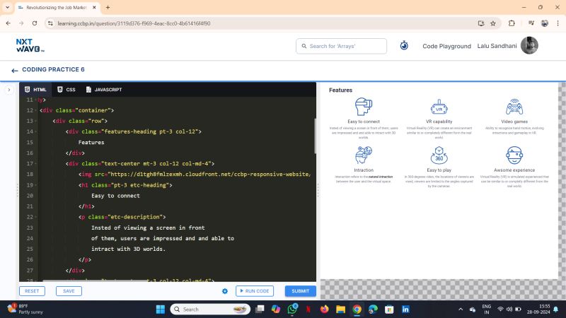Lalu sandhani Shaik on LinkedIn: #day11 #30daysofcode #nxtwave #ccbp # ... Lalu sandhani Shaik on LinkedIn: #day11 #30daysofcode #nxtwave #ccbp # ...