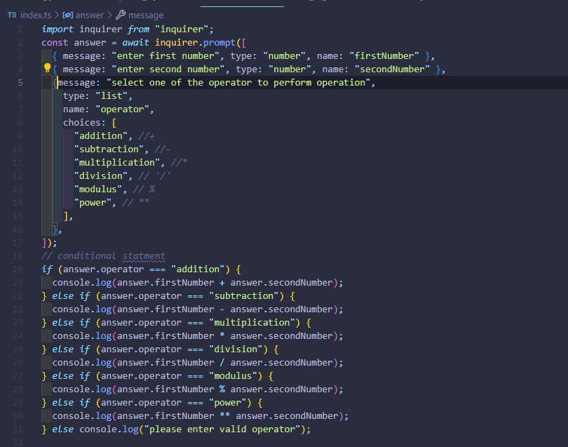 Hafsa Irfan on LinkedIn: Interactive Command-Line Calculator in ... Hafsa Irfan on LinkedIn: Interactive Command-Line Calculator in ...