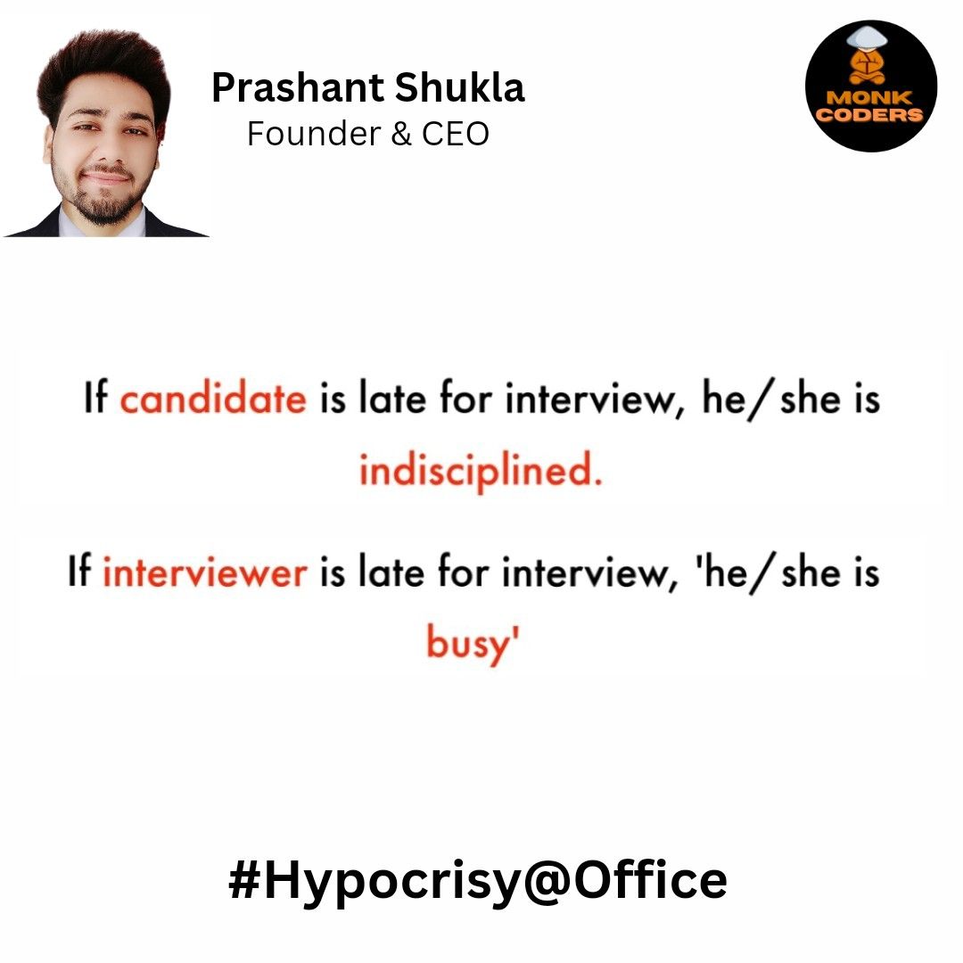 Prashant Shukla LinkedIn‘de: #hypocrisy #hr #interview #linkdinpost # ... Prashant Shukla LinkedIn‘de: #hypocrisy #hr #interview #linkdinpost # ...