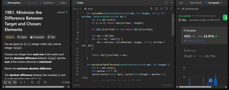 #100daysofcode #100daysofcode #leetcode #dynamicprgramming | Pankaj Chitra #100daysofcode #100daysofcode #leetcode #dynamicprgramming | Pankaj Chitra