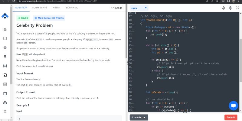 Satyam Goswami on LinkedIn: #100daysofcodechallenge #leetcode #acciojob ... Satyam Goswami on LinkedIn: #100daysofcodechallenge #leetcode #acciojob ...