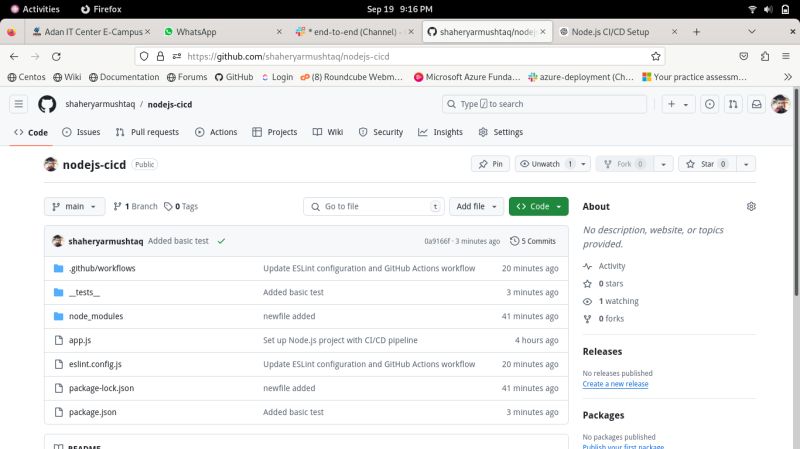 Shaheryar Mushtaq on LinkedIn: #devops #nodejs #github #ci_cd # ... Shaheryar Mushtaq on LinkedIn: #devops #nodejs #github #ci_cd # ...