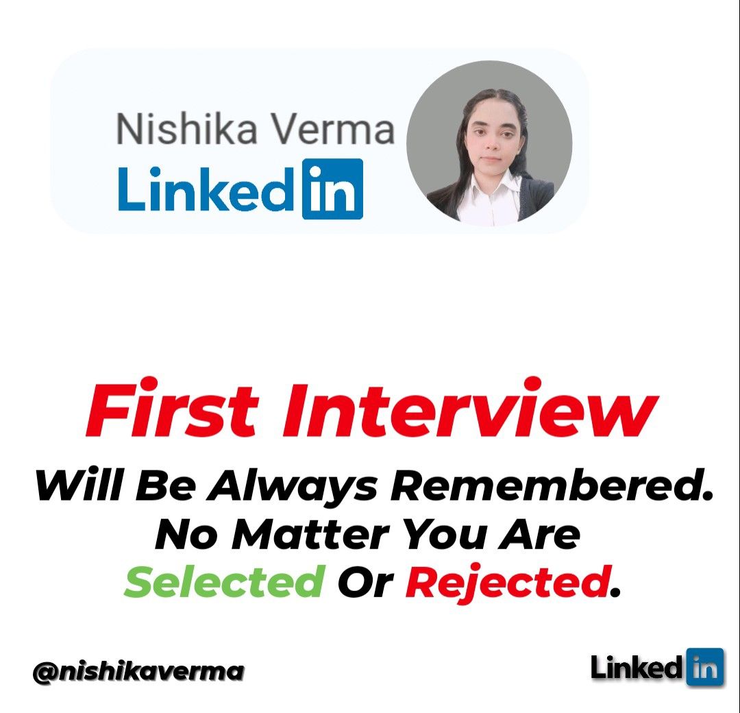 Nishika Verma posted on LinkedIn Nishika Verma posted on LinkedIn