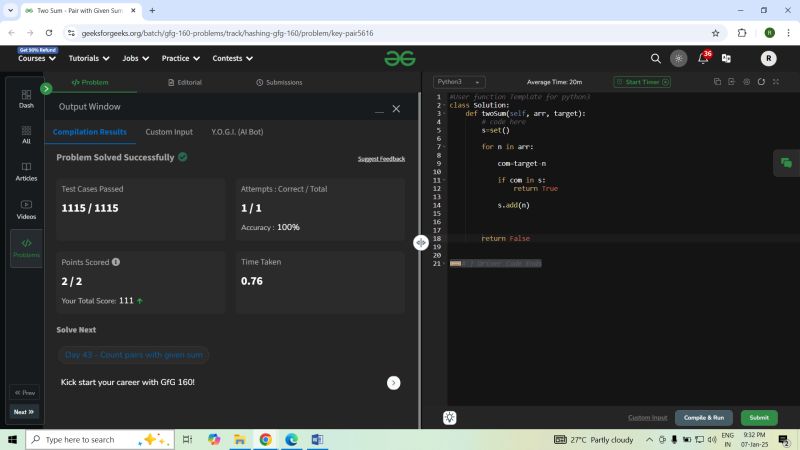 Rahul Bharuka on LinkedIn: #gfg160 #geekstreak2024 #python #dsa #gfg160 ... Rahul Bharuka on LinkedIn: #gfg160 #geekstreak2024 #python #dsa #gfg160 ...