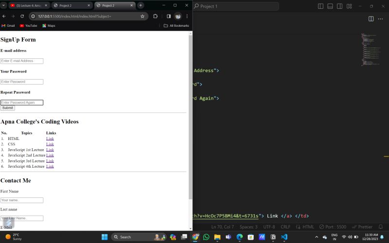 How I made a web development project with HTML | Ankit Singh posted on ... How I made a web development project with HTML | Ankit Singh posted on ...