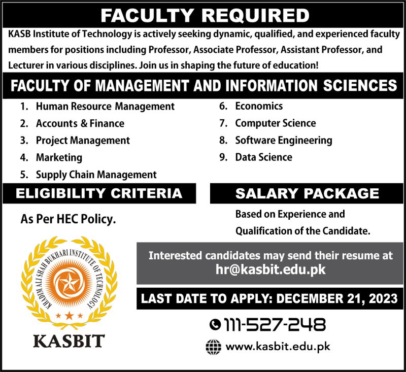 Khadim Ali Shah Bukhari Institute of Technology on LinkedIn: #kasbit # ... Khadim Ali Shah Bukhari Institute of Technology on LinkedIn: #kasbit # ...
