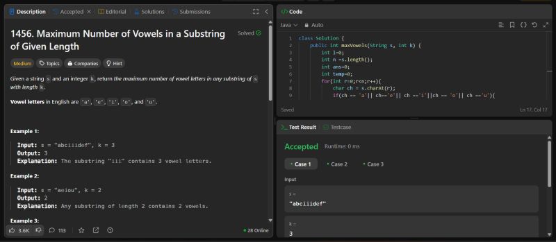 Abinaya Goud on LinkedIn: #leetcode #leetcode #codingjourney # ... Abinaya Goud on LinkedIn: #leetcode #leetcode #codingjourney # ...