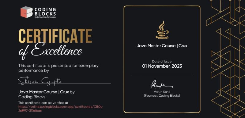 Shivam Gupta on LinkedIn: #dsa #codingblocks #dsa #java # ... Shivam Gupta on LinkedIn: #dsa #codingblocks #dsa #java # ...