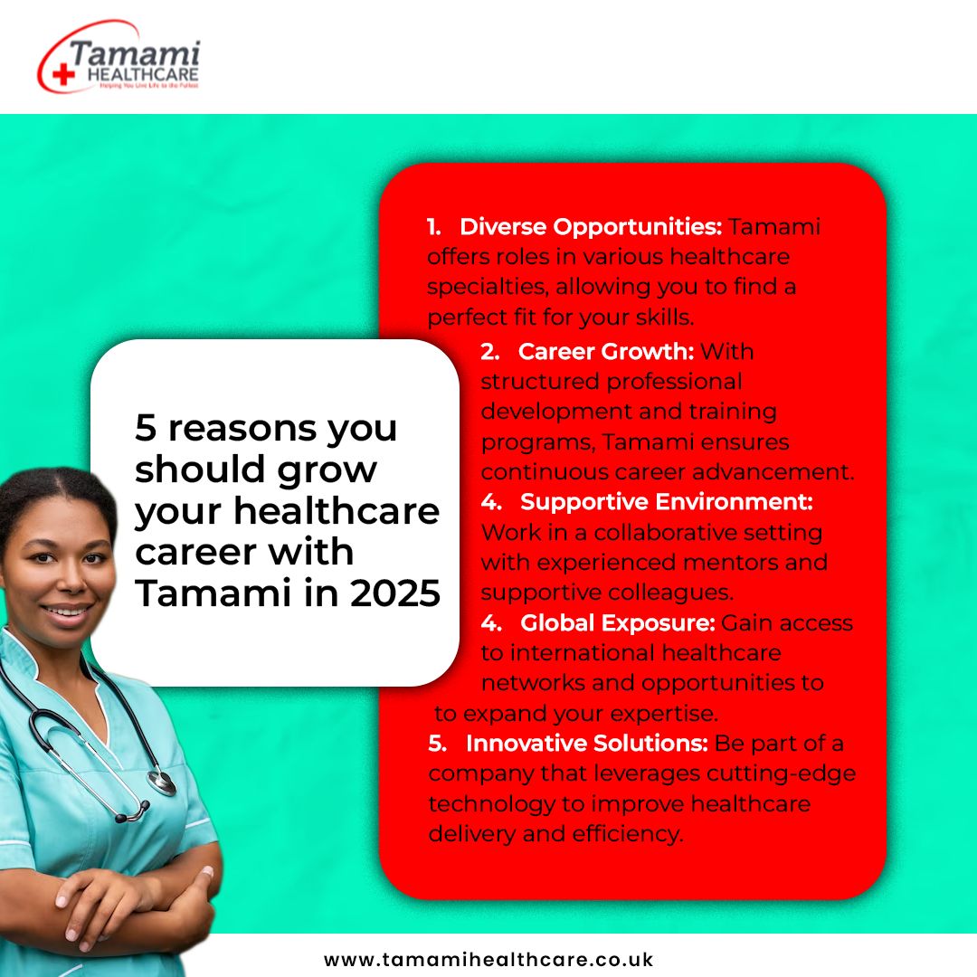 Tamami Healthcare Limited on LinkedIn: #healthcarecareers #careergrowth ... Tamami Healthcare Limited on LinkedIn: #healthcarecareers #careergrowth ...