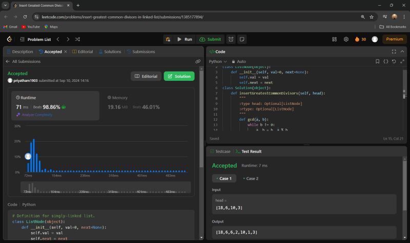 Peram Priyatham Reddy on LinkedIn: Day 37 of coding in python: Leetcode ... Peram Priyatham Reddy on LinkedIn: Day 37 of coding in python: Leetcode ...