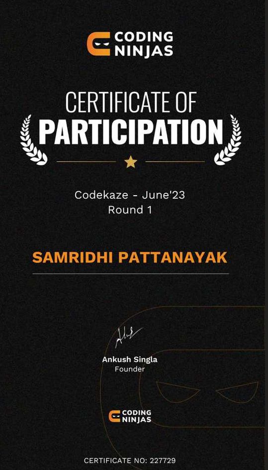 Samridhi Pattanayak on LinkedIn: #codingninja #aptitudechallenge # ... Samridhi Pattanayak on LinkedIn: #codingninja #aptitudechallenge # ...