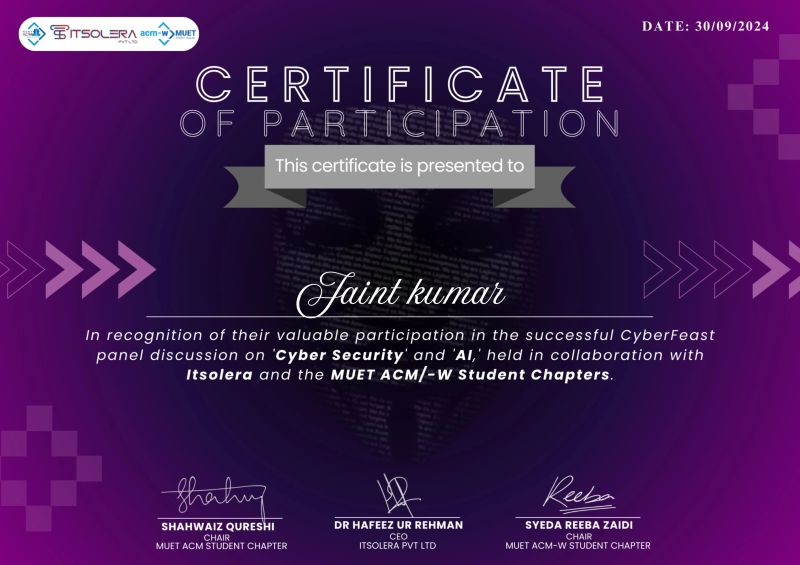 Jaint kumar Khajumal on LinkedIn: #cybersecurity #ai #techevents # ... Jaint kumar Khajumal on LinkedIn: #cybersecurity #ai #techevents # ...
