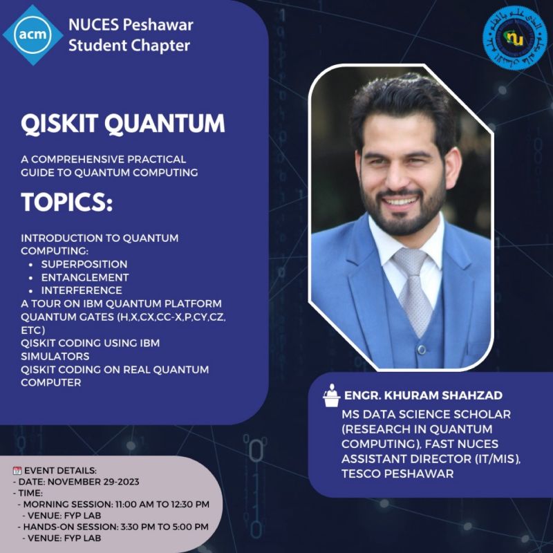 ACM NUCES Student Chapter Peshawar on LinkedIn: #acm #peshawar #quantum ... ACM NUCES Student Chapter Peshawar on LinkedIn: #acm #peshawar #quantum ...