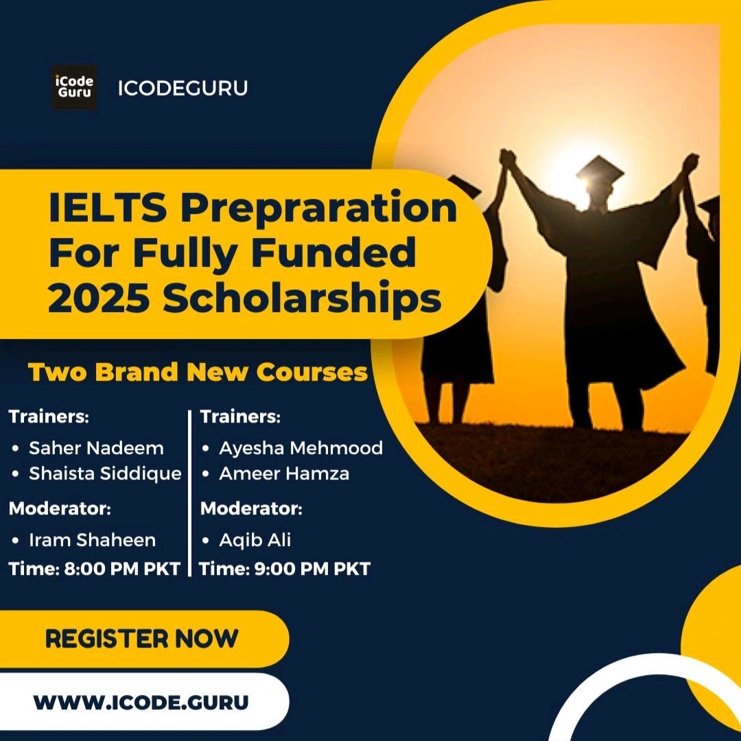 Ayesha Mehmood on LinkedIn: #icodeguru #education #scholarships #ielts ... Ayesha Mehmood on LinkedIn: #icodeguru #education #scholarships #ielts ...