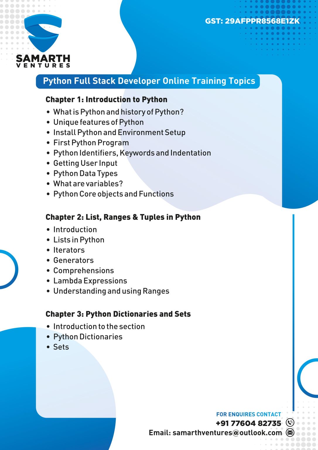 Samarth Ventures on LinkedIn: #python #pythonprogramming # ... Samarth Ventures on LinkedIn: #python #pythonprogramming # ...