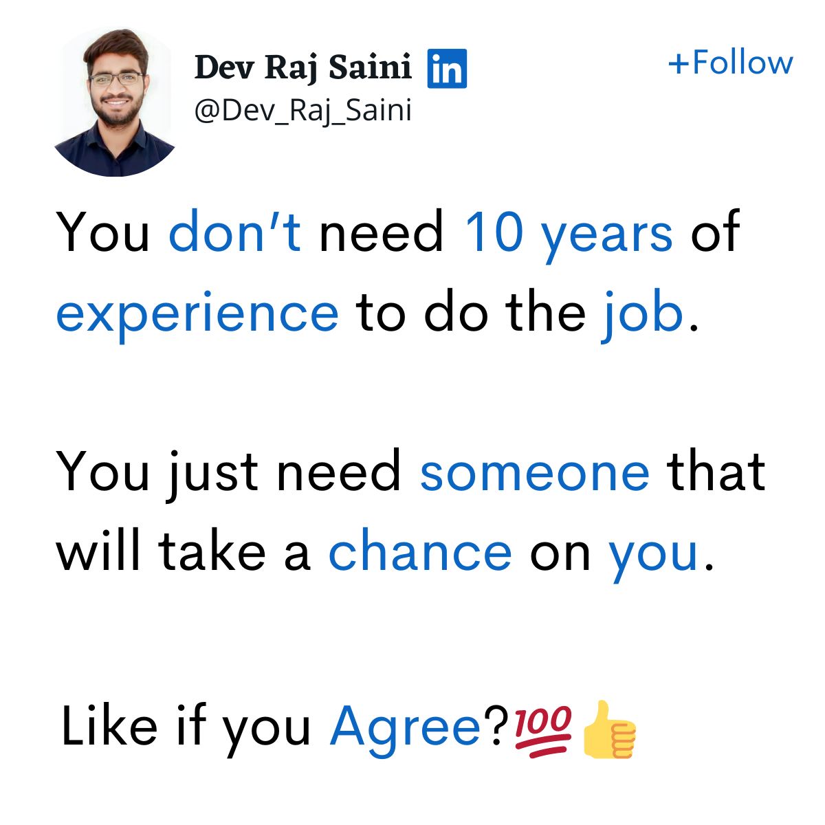 Dev Raj Saini on LinkedIn: #valuable #job #learn #skills #experience # ... Dev Raj Saini on LinkedIn: #valuable #job #learn #skills #experience # ...