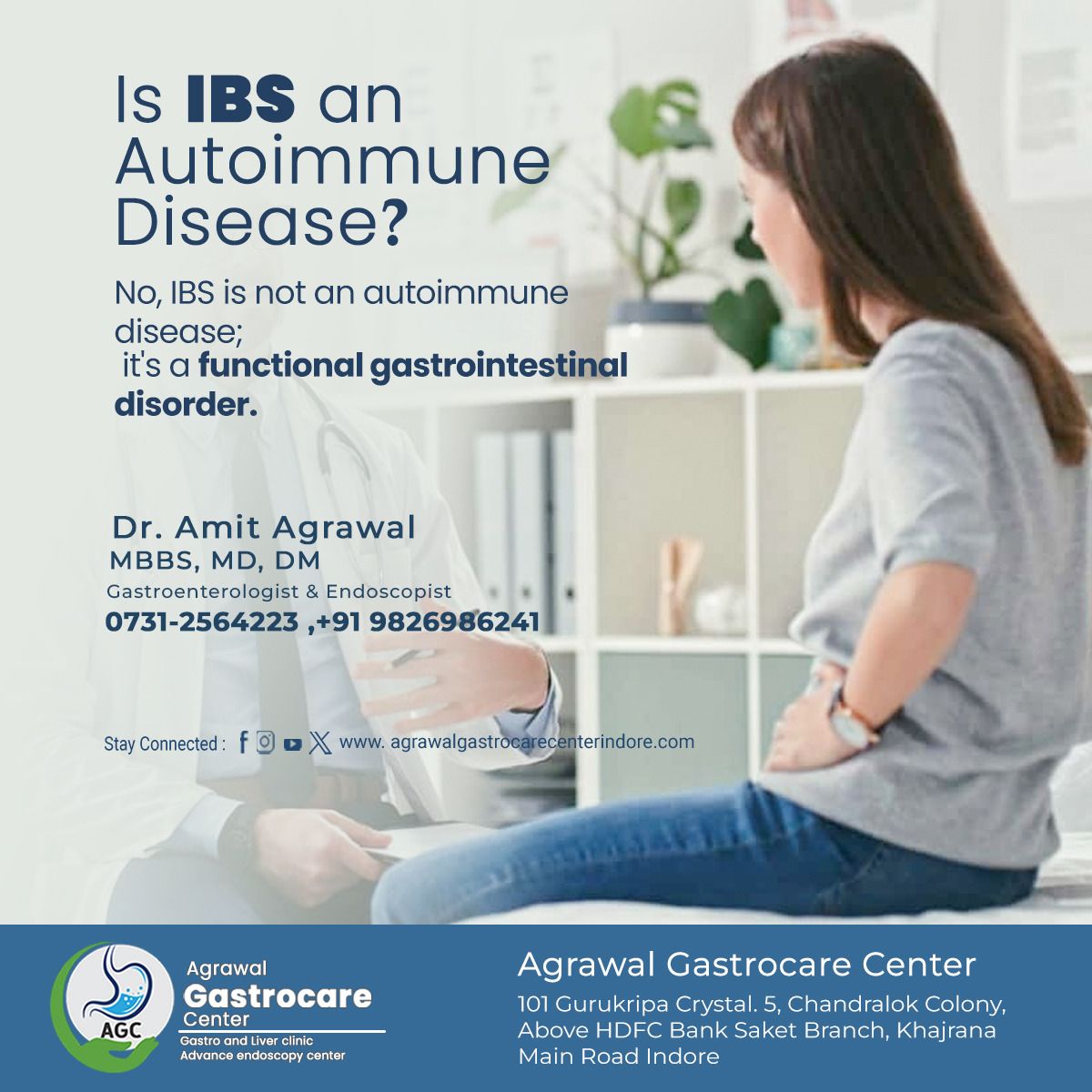 Irritable Bowel Syndrome: A common gastrointestinal disorder | Dr. Amit ... Irritable Bowel Syndrome: A common gastrointestinal disorder | Dr. Amit ...