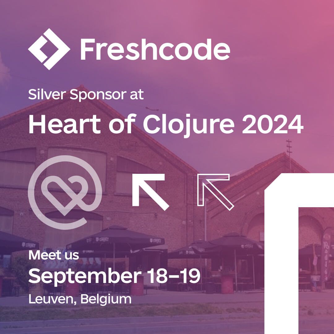 FRESHCODE on LinkedIn: #heartofclojure2024 #clojure FRESHCODE on LinkedIn: #heartofclojure2024 #clojure