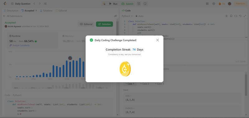 Archit Agrawal on LinkedIn: #100daysofcode #codingjourney #leetcode # ... Archit Agrawal on LinkedIn: #100daysofcode #codingjourney #leetcode # ...