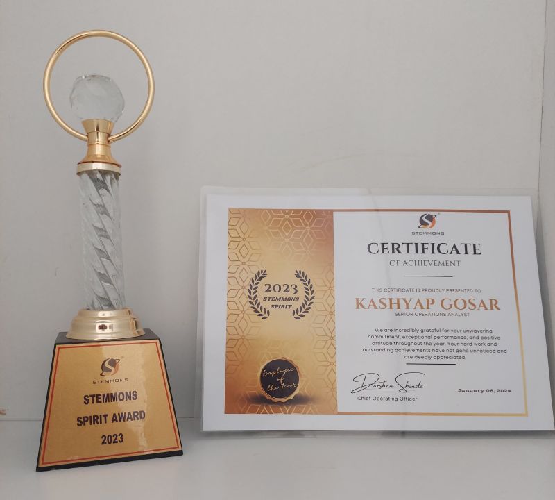 Kashyap Gosar on LinkedIn: Thank you so much Stemmons Business Services ... Kashyap Gosar on LinkedIn: Thank you so much Stemmons Business Services ...
