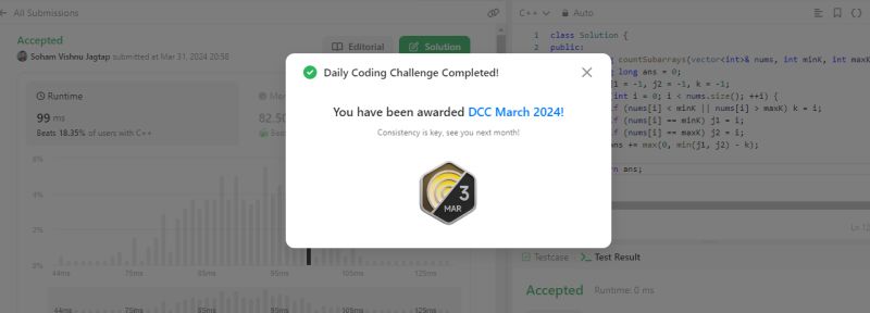 #leetcode #codingchallenge #problemsolving #achievementunlocked | Soham ... #leetcode #codingchallenge #problemsolving #achievementunlocked | Soham ...