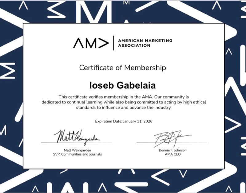 #marketing #strategy #ai | Ioseb Gabelaia, Ph.D, Ed.D, CSSMBB, SMAC #marketing #strategy #ai | Ioseb Gabelaia, Ph.D, Ed.D, CSSMBB, SMAC