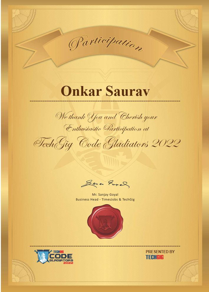 Onkar Saurav posted on LinkedIn Onkar Saurav posted on LinkedIn