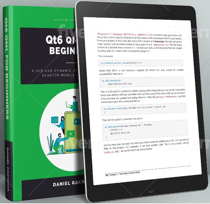 Daniel Gakwaya on LinkedIn: New discount announced for Qt6 QML For ... Daniel Gakwaya on LinkedIn: New discount announced for Qt6 QML For ...
