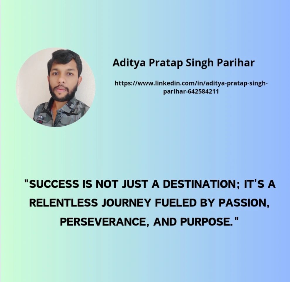 Aditya Pratap Singh Parihar on LinkedIn: Agree? Aditya Pratap Singh Parihar on LinkedIn: Agree?