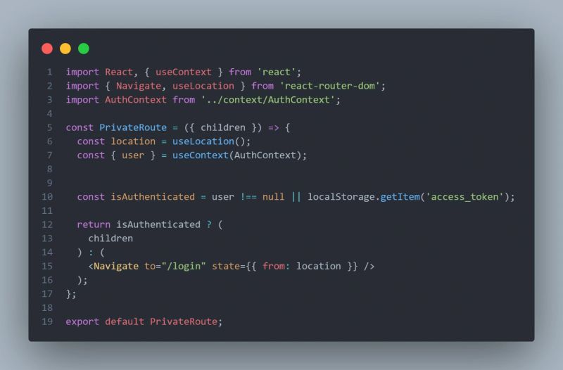 How ReactJS checks user identity and access | Ibeh Emmanuel posted on ... How ReactJS checks user identity and access | Ibeh Emmanuel posted on ...