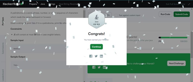 Harsh Kumar Mishra on LinkedIn: #hackerrank #java #coding # ... Harsh Kumar Mishra on LinkedIn: #hackerrank #java #coding # ...