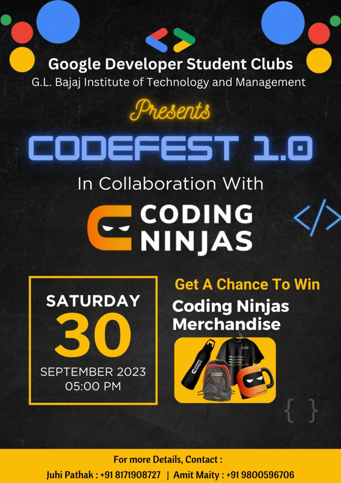 Ayushman Gupta on LinkedIn: #codingninjas #codingfest #gdsc # ... Ayushman Gupta on LinkedIn: #codingninjas #codingfest #gdsc # ...