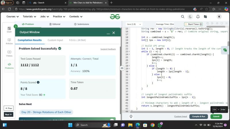 Kishlay . on LinkedIn: #100daysofcode #problemsolving #java # ... Kishlay . on LinkedIn: #100daysofcode #problemsolving #java # ...