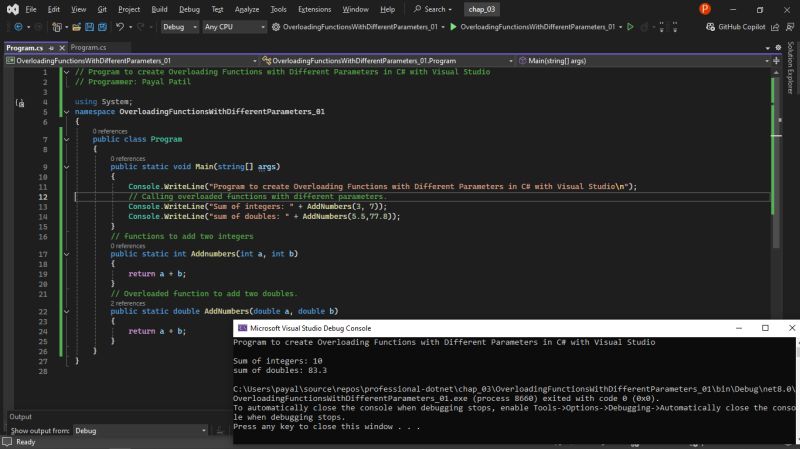 Payal Patil on LinkedIn: #programming #coding #dotnet #csharp # ... Payal Patil on LinkedIn: #programming #coding #dotnet #csharp # ...