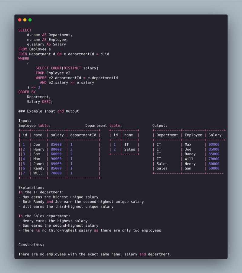 Jardel Moraes on LinkedIn: #sql #dataanalysis #subqueries # ... Jardel Moraes on LinkedIn: #sql #dataanalysis #subqueries # ...