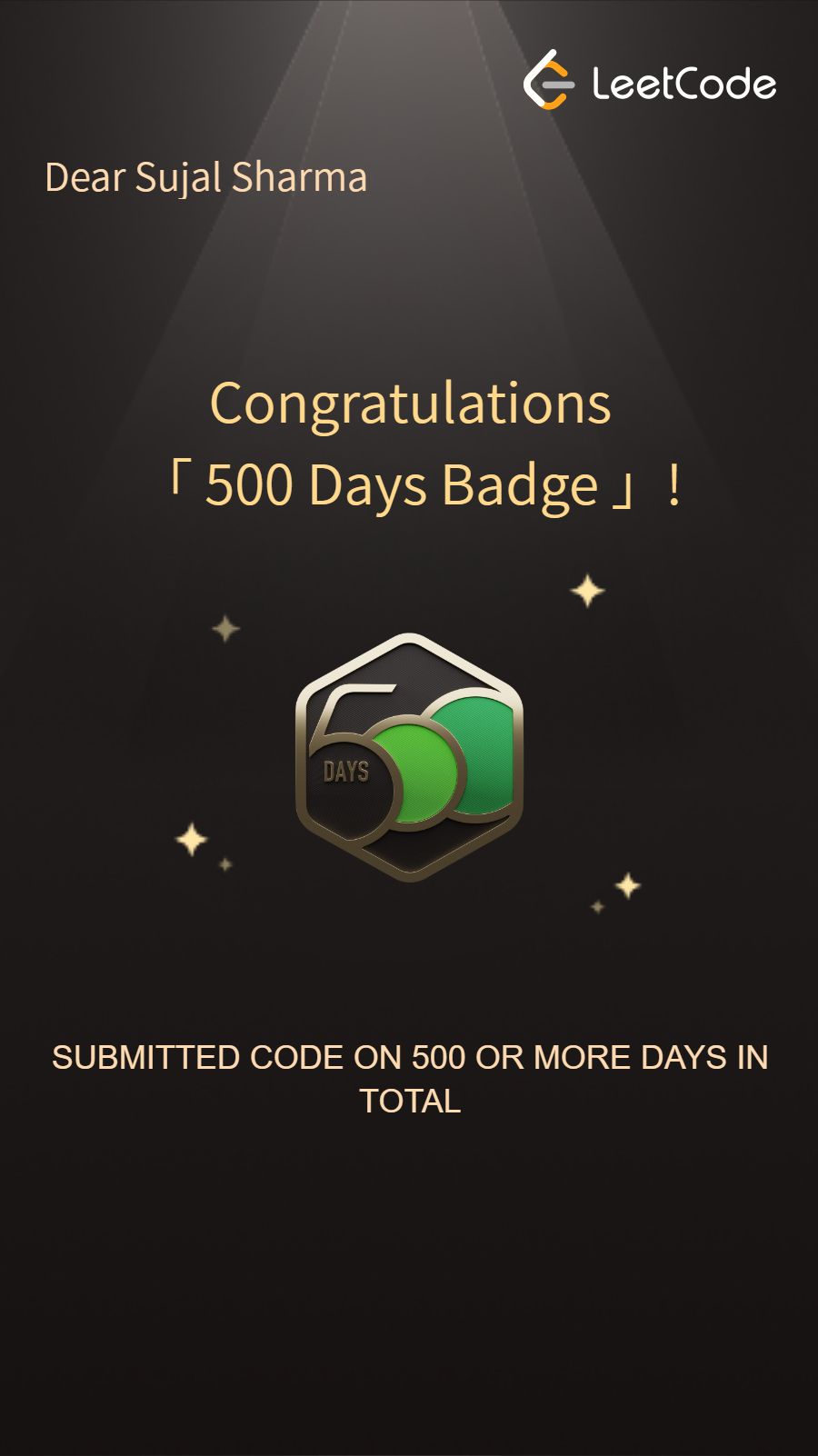 Sujal Sharma on LinkedIn: #leetcode #codingjourney #techcommunity # ... Sujal Sharma on LinkedIn: #leetcode #codingjourney #techcommunity # ...