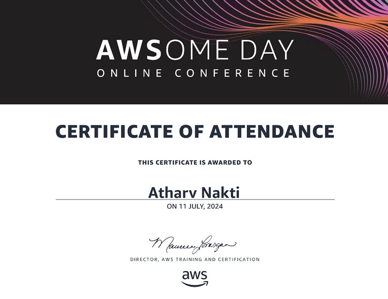 Atharv Nakti on LinkedIn: #aws #cloudcomputing #cloudinnovation # ... Atharv Nakti on LinkedIn: #aws #cloudcomputing #cloudinnovation # ...