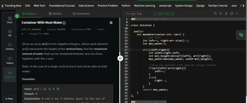 #100daysofcode #100daysofcode #dsa #problemsolving #geeksforgeeks ... #100daysofcode #100daysofcode #dsa #problemsolving #geeksforgeeks ...