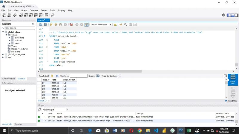 Ebenezer Reuben on LinkedIn: more problems solved using case statement Ebenezer Reuben on LinkedIn: more problems solved using case statement