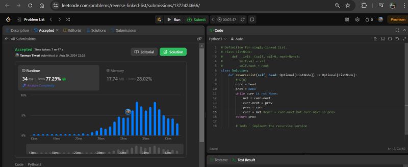 Tanmay Tiwari on LinkedIn: #leetcode #100daysofcode #dsa Tanmay Tiwari on LinkedIn: #leetcode #100daysofcode #dsa