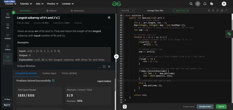 Vatsal Patel on LinkedIn: #gfg160 #geekstreak2024 #dsa #java #coding Vatsal Patel on LinkedIn: #gfg160 #geekstreak2024 #dsa #java #coding